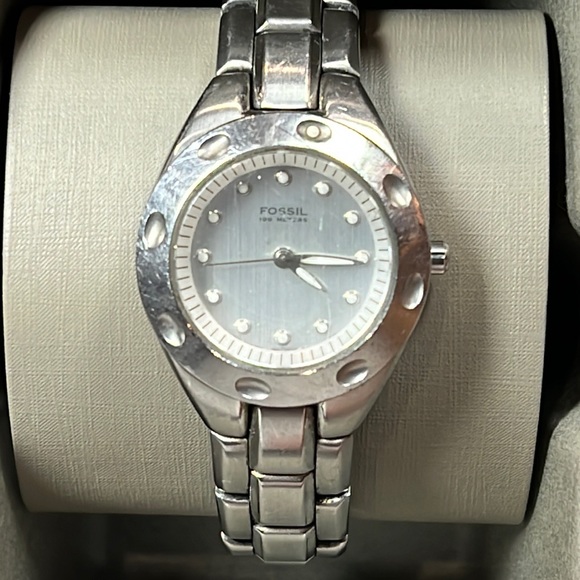 Fossil | Accessories | Fossil Pr515 Luminous Dial Stainless Steel ...